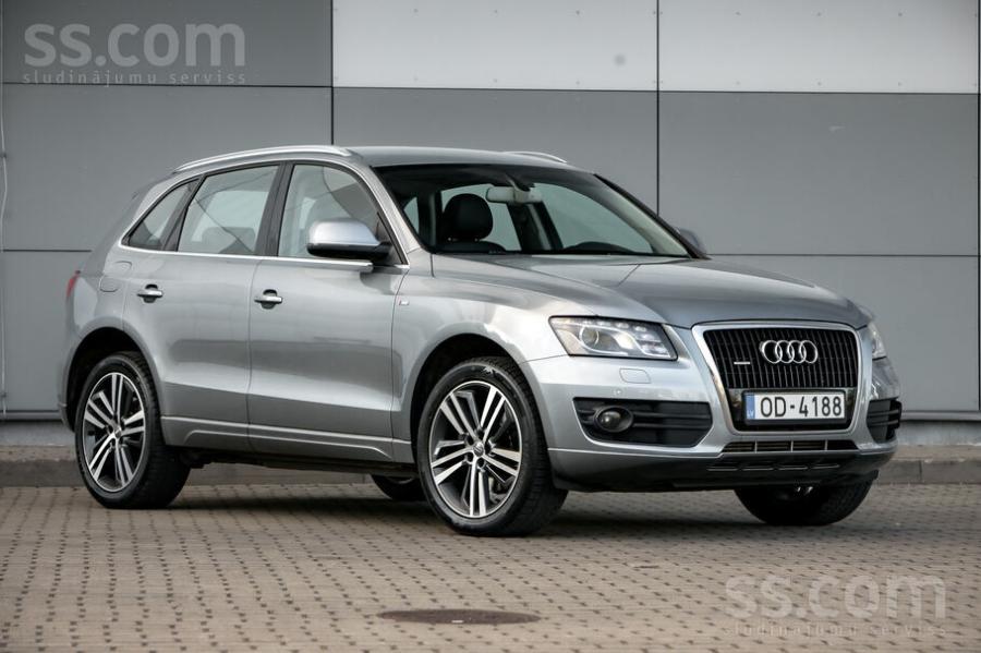 Blue Audi Q5 2009 in Jelgava, with an engine capacity of 3.00 L and mileage of 268 thousand km for 9990 €, photo 1 on AUTOMOTO.COM.LV
