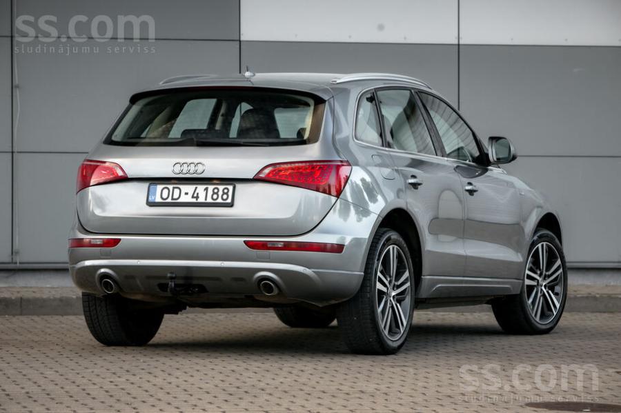 Blue Audi Q5 2009 in Jelgava, with an engine capacity of 3.00 L and mileage of 268 thousand km for 9990 €, photo 5 on AUTOMOTO.COM.LV