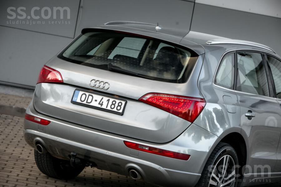 Blue Audi Q5 2009 in Jelgava, with an engine capacity of 3.00 L and mileage of 268 thousand km for 9990 €, photo 6 on AUTOMOTO.COM.LV