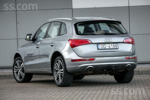 Blue Audi Q5 2009 in Jelgava, with an engine capacity of 3.00 L and mileage of 268 thousand km for 9990 €, photo 7 on AUTOMOTO.COM.LV