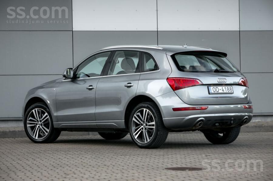 Blue Audi Q5 2009 in Jelgava, with an engine capacity of 3.00 L and mileage of 268 thousand km for 9990 €, photo 8 on AUTOMOTO.COM.LV