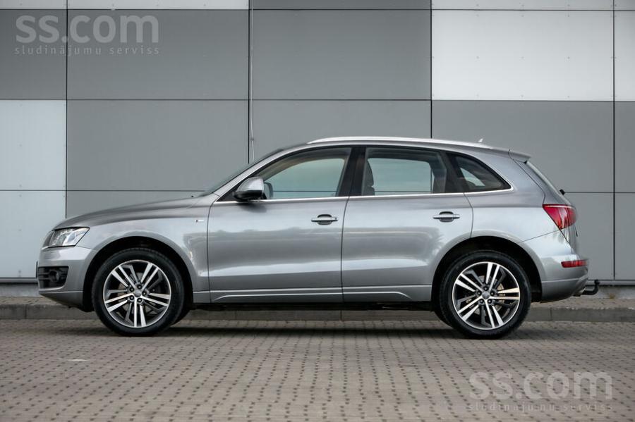 Blue Audi Q5 2009 in Jelgava, with an engine capacity of 3.00 L and mileage of 268 thousand km for 9990 €, photo 14 on AUTOMOTO.COM.LV