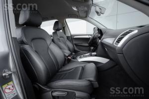 Blue Audi Q5 2009 in Jelgava, with an engine capacity of 3.00 L and mileage of 268 thousand km for 9990 €, photo 17 on AUTOMOTO.COM.LV