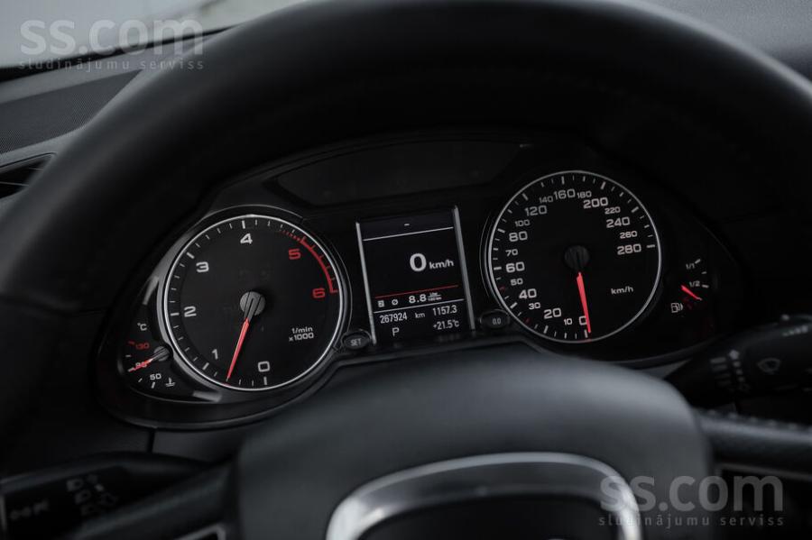 Blue Audi Q5 2009 in Jelgava, with an engine capacity of 3.00 L and mileage of 268 thousand km for 9990 €, photo 24 on AUTOMOTO.COM.LV