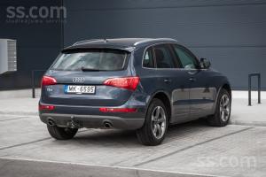 Blue Audi Q5 2009 in Riga, with an engine capacity of 3.00 L and mileage of 0 thousand km for 7990 €, photo 6 on AUTOMOTO.COM.LV