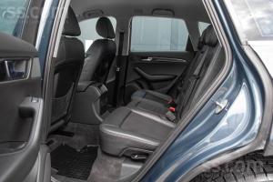 Blue Audi Q5 2009 in Riga, with an engine capacity of 3.00 L and mileage of 0 thousand km for 7990 €, photo 12 on AUTOMOTO.COM.LV