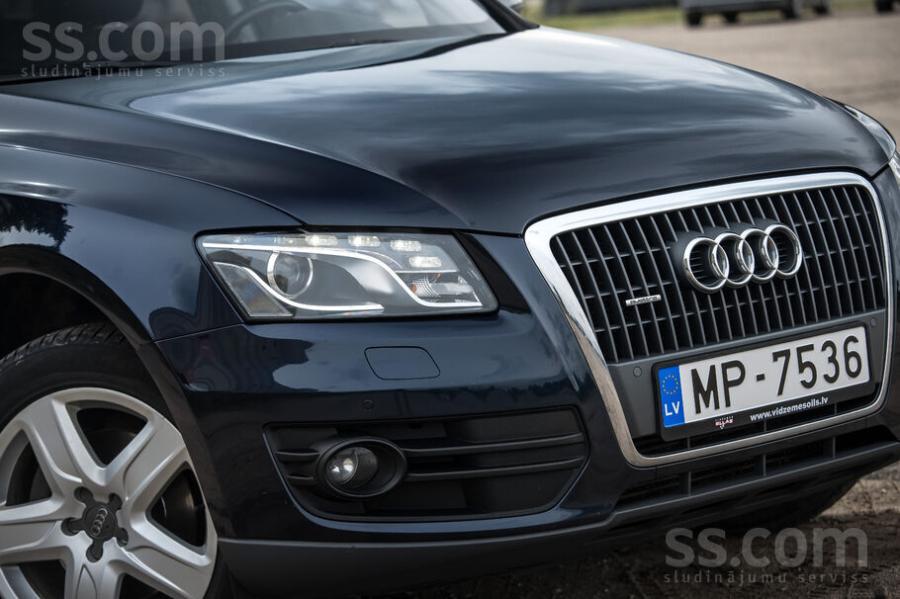 Zils Audi Q5 2009 Tukums, ar dzinēja tilpumu 2.00 L un nobraukumu 0 tūkst. km par 6999 €, foto 11 vietnē AUTOMOTO.COM.LV