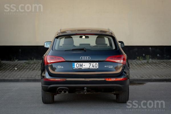 Blue Audi Q5 2009 in Talsi, with an engine capacity of 2.00 L and mileage of 340 thousand km for 9450 €, photo 5 on AUTOMOTO.COM.LV