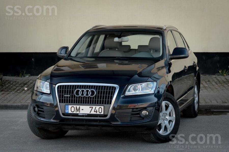 Blue Audi Q5 2009 in Talsi, with an engine capacity of 2.00 L and mileage of 0 thousand km for 8950 €, photo 4 on AUTOMOTO.COM.LV