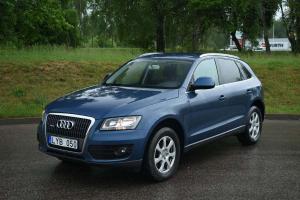 Blue Audi Q5 2009 in Vilnius, with an engine capacity of 1.98 L and mileage of 187 thousand km for 8000 €, photo  on AUTOMOTO.COM.LV