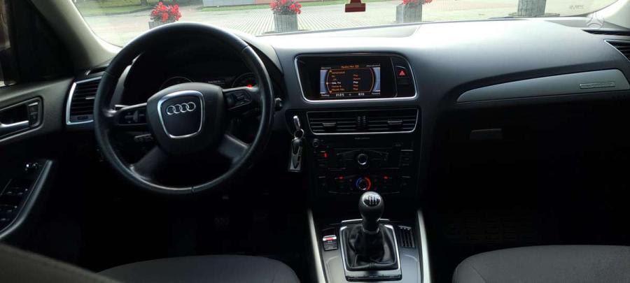 Zils Audi Q5 2009 Klaipėda, ar dzinēja tilpumu 1.97 L un nobraukumu 269 tūkst. km par 7200 €, foto 15 vietnē AUTOMOTO.COM.LV