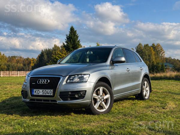 Blue Audi Q5 2009 in Rezekne, with an engine capacity of 3.00 L and mileage of 215 thousand km for 7250 €, photo 1 on AUTOMOTO.COM.LV