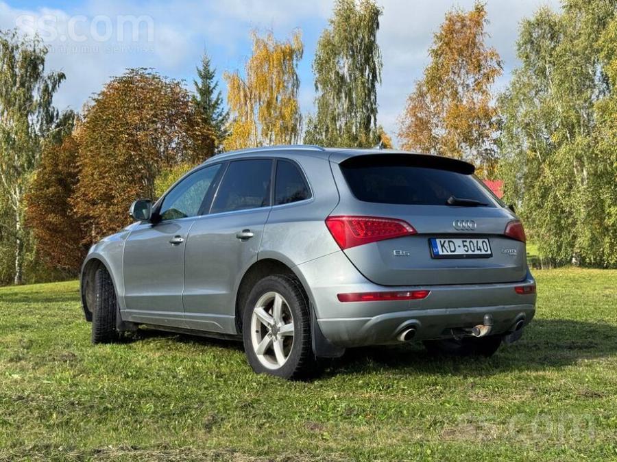 Синий Ауди Ку 5 2009 в Резекне, объемом двигателя 3.00 л и пробегом 215 тыс. км за 7250 €, фото 3 на AUTOMOTO.COM.LV