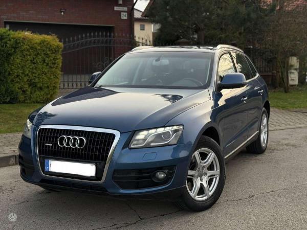 Blue Audi Q5 2010 in Klaipeda, with an engine capacity of 2.97 L and mileage of 297 thousand km for 8550 €, photo 2 on AUTOMOTO.COM.LV