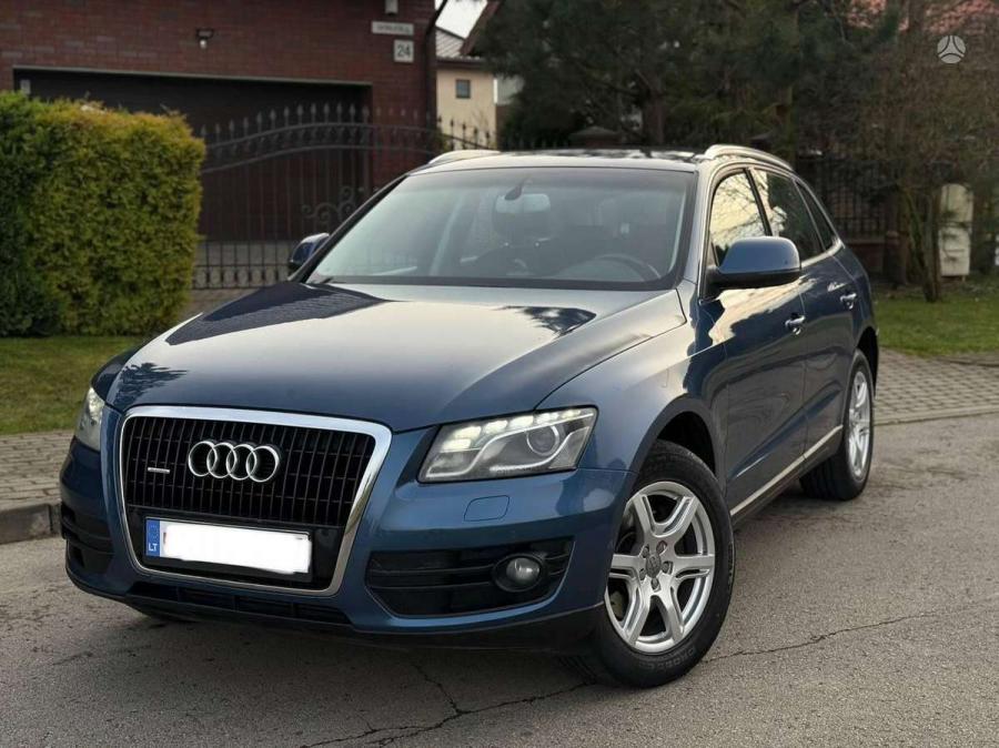 Zils Audi Q5 2010 Klaipėda, ar dzinēja tilpumu 2.97 L un nobraukumu 297 tūkst. km par 8550 €, foto 1 vietnē AUTOMOTO.COM.LV