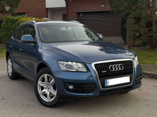 Zils Audi Q5 2010 Klaipėda, ar dzinēja tilpumu 2.97 L un nobraukumu 297 tūkst. km par 8400 €, foto 1 vietnē AUTOMOTO.COM.LV