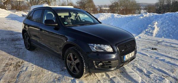 Blue Audi Q5 2010 in Ignalina, with an engine capacity of 2.97 L and mileage of 329 thousand km for 6999 €, photo 6 on AUTOMOTO.COM.LV