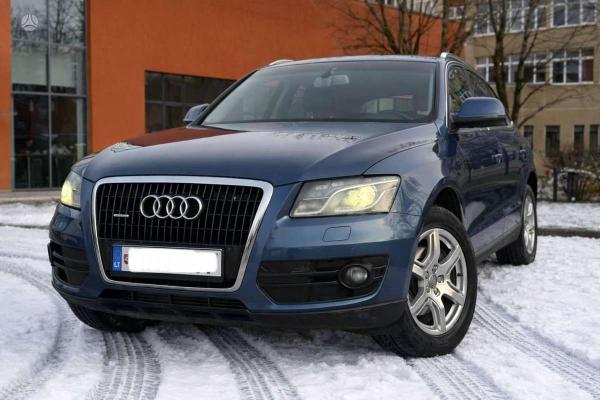 Zils Audi Q5 2010 Klaipėda, ar dzinēja tilpumu 2.97 L un nobraukumu 297 tūkst. km par 8400 €, foto 1 vietnē AUTOMOTO.COM.LV