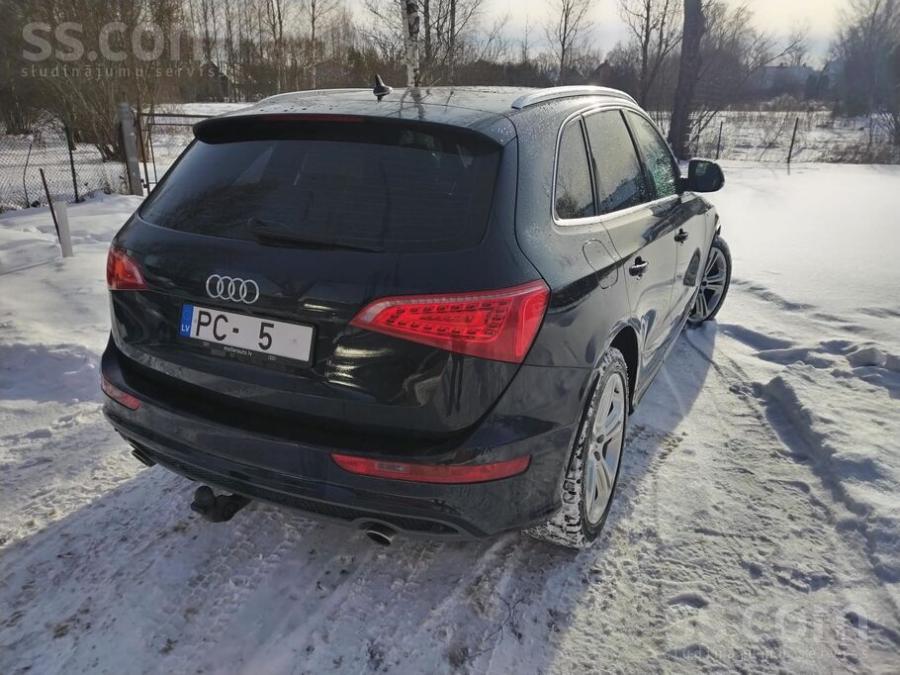 Blue Audi Q5 2010 in Valmiera, with an engine capacity of 3.00 L and mileage of 346 thousand km for 10500 €, photo 7 on AUTOMOTO.COM.LV