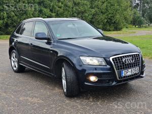 Zils Audi Q5 2010 Rīga, ar dzinēja tilpumu 2.00 L un nobraukumu 219 tūkst. km par 7400 €, foto  vietnē AUTOMOTO.COM.LV