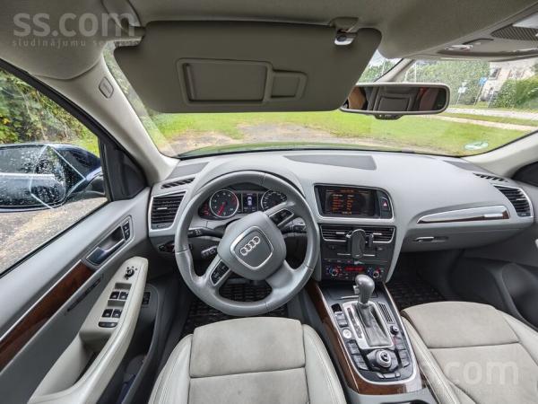 Blue Audi Q5 2010 in Riga, with an engine capacity of 2.00 L and mileage of 219 thousand km for 7400 €, photo 6 on AUTOMOTO.COM.LV