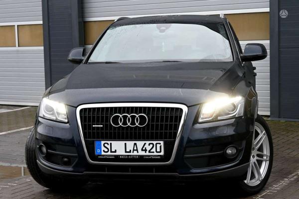Blue Audi Q5 2011 in Kretinga, with an engine capacity of 2.97 L and mileage of 229 thousand km for 10850 €, photo 2 on AUTOMOTO.COM.LV