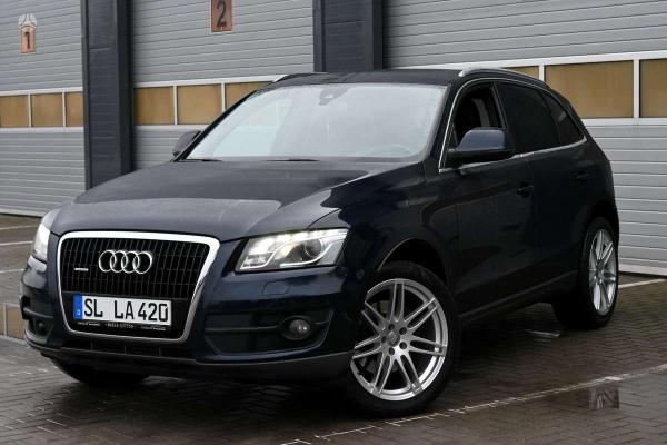 Blue Audi Q5 2011 in Kretinga, with an engine capacity of 2.97 L and mileage of 229 thousand km for 10850 €, photo 3 on AUTOMOTO.COM.LV