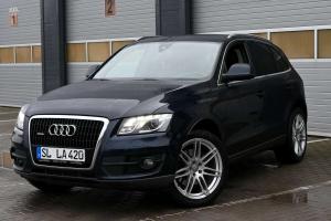 Blue Audi Q5 2011 in Kretinga, with an engine capacity of 2.97 L and mileage of 229 thousand km for 10850 €, photo 3 on AUTOMOTO.COM.LV