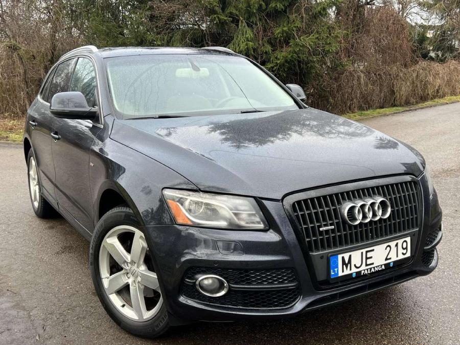 Blue Audi Q5 2012 in Vilnius, with an engine capacity of 3.00 L and mileage of 228 thousand km for 6500 €, photo 10 on AUTOMOTO.COM.LV