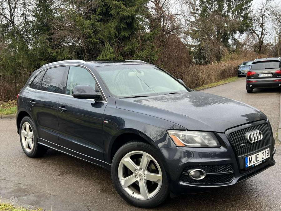 Blue Audi Q5 2012 in Vilnius, with an engine capacity of 3.00 L and mileage of 228 thousand km for 6500 €, photo 11 on AUTOMOTO.COM.LV