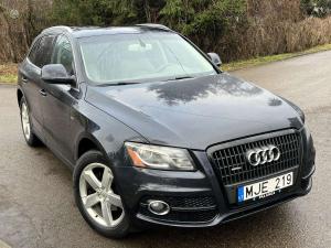 Blue Audi Q5 2012 in Vilnius, with an engine capacity of 3.00 L and mileage of 228 thousand km for 6500 €, photo 13 on AUTOMOTO.COM.LV