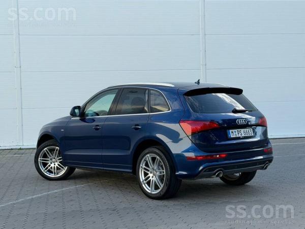 Blue Audi Q5 2012 in Riga, with an engine capacity of 3.00 L and mileage of 0 thousand km for 12900 €, photo 3 on AUTOMOTO.COM.LV