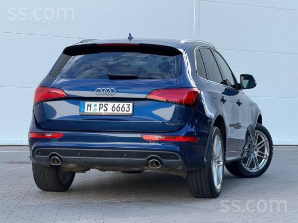 Blue Audi Q5 2012 in Riga, with an engine capacity of 3.00 L and mileage of 0 thousand km for 12900 €, photo 5 on AUTOMOTO.COM.LV