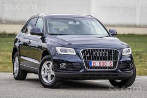 Blue Audi Q5 2013 in Tukums, with an engine capacity of 2.00 L and mileage of 185 thousand km for 13500 €, photo 4 on AUTOMOTO.COM.LV