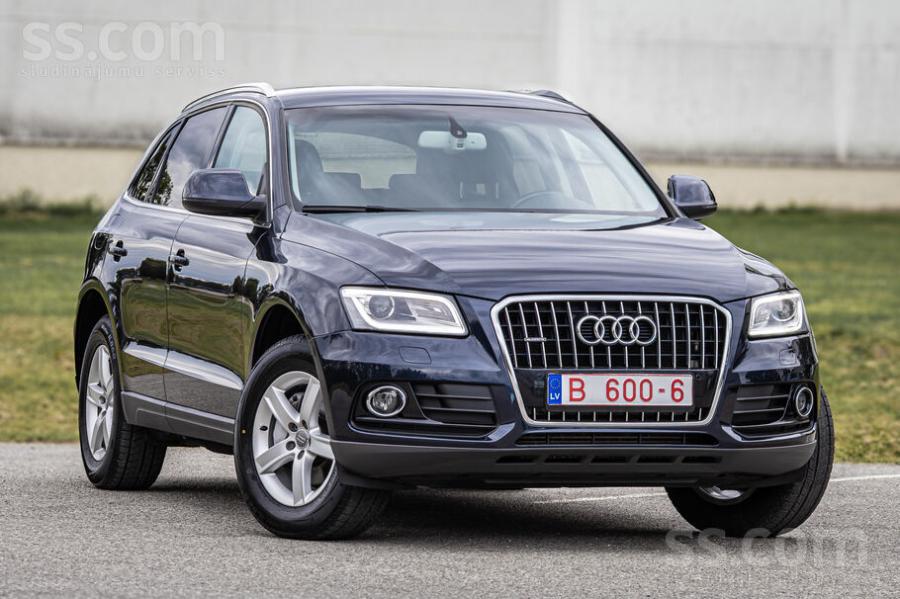 Blue Audi Q5 2013 in Tukums, with an engine capacity of 2.00 L and mileage of 185 thousand km for 13500 €, photo 4 on AUTOMOTO.COM.LV