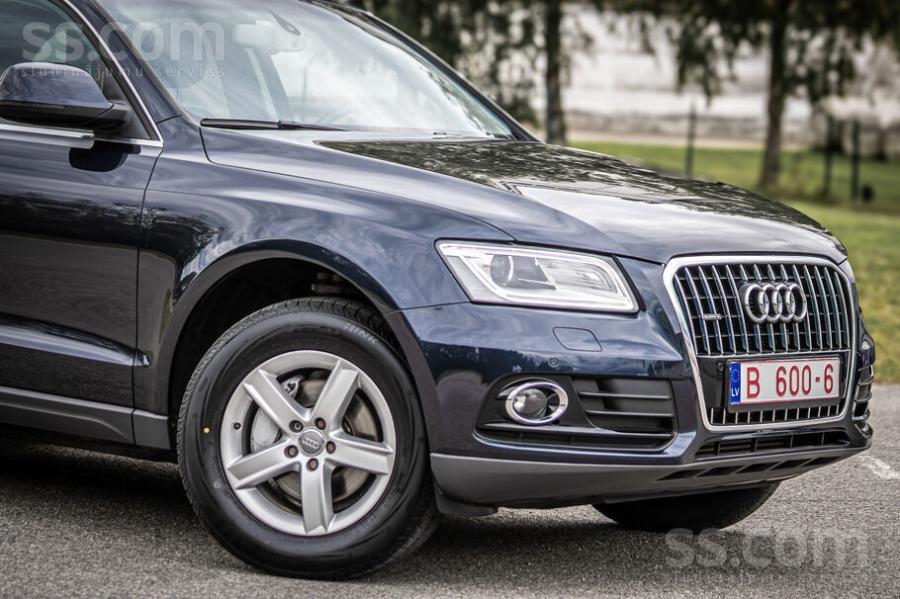 Blue Audi Q5 2013 in Tukums, with an engine capacity of 2.00 L and mileage of 185 thousand km for 13500 €, photo 5 on AUTOMOTO.COM.LV