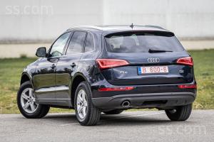 Blue Audi Q5 2013 in Tukums, with an engine capacity of 2.00 L and mileage of 185 thousand km for 13500 €, photo 7 on AUTOMOTO.COM.LV