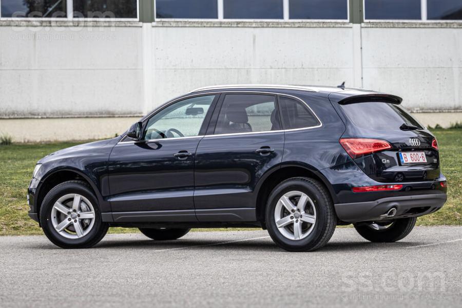 Blue Audi Q5 2013 in Tukums, with an engine capacity of 2.00 L and mileage of 185 thousand km for 13500 €, photo 8 on AUTOMOTO.COM.LV