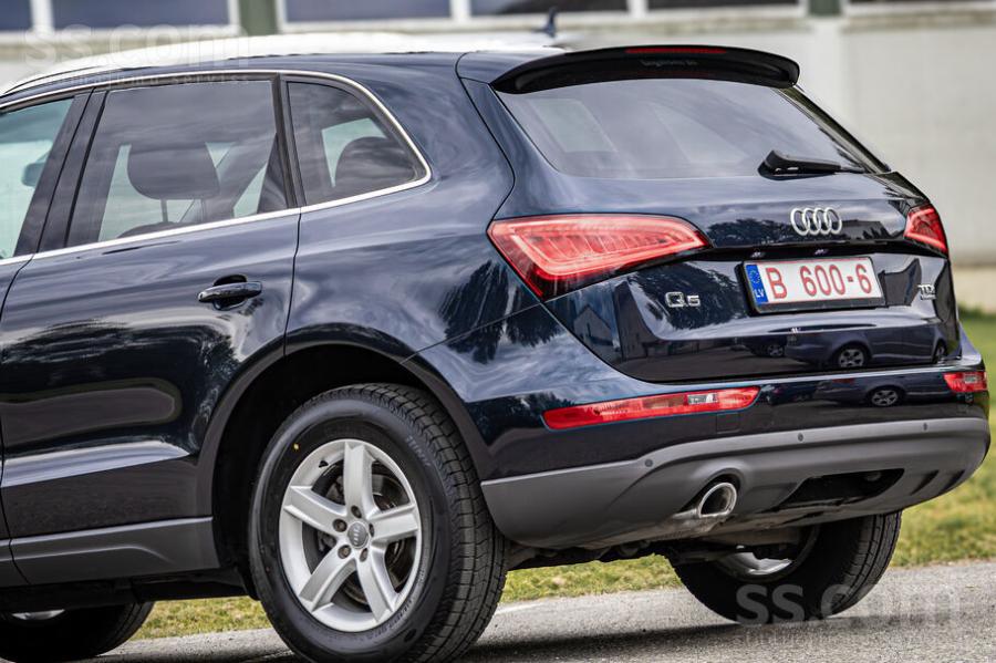 Blue Audi Q5 2013 in Tukums, with an engine capacity of 2.00 L and mileage of 185 thousand km for 13500 €, photo 9 on AUTOMOTO.COM.LV
