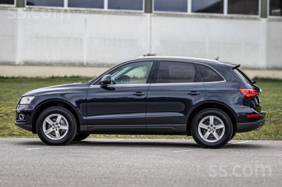 Blue Audi Q5 2013 in Tukums, with an engine capacity of 2.00 L and mileage of 185 thousand km for 13500 €, photo 15 on AUTOMOTO.COM.LV