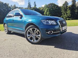 Blue Audi Q5 2013 in Kaunas, with an engine capacity of 2.00 L and mileage of 273 thousand km for 9999 €, photo 10 on AUTOMOTO.COM.LV