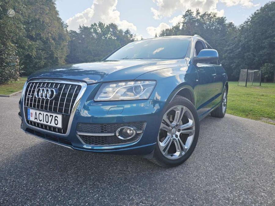 Blue Audi Q5 2013 in Kaunas, with an engine capacity of 2.00 L and mileage of 273 thousand km for 9999 €, photo 13 on AUTOMOTO.COM.LV