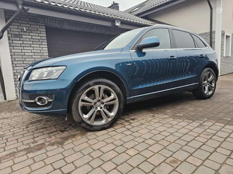 Blue Audi Q5 2013 in Kaunas, with an engine capacity of 2.00 L and mileage of 273 thousand km for 9999 €, photo 15 on AUTOMOTO.COM.LV