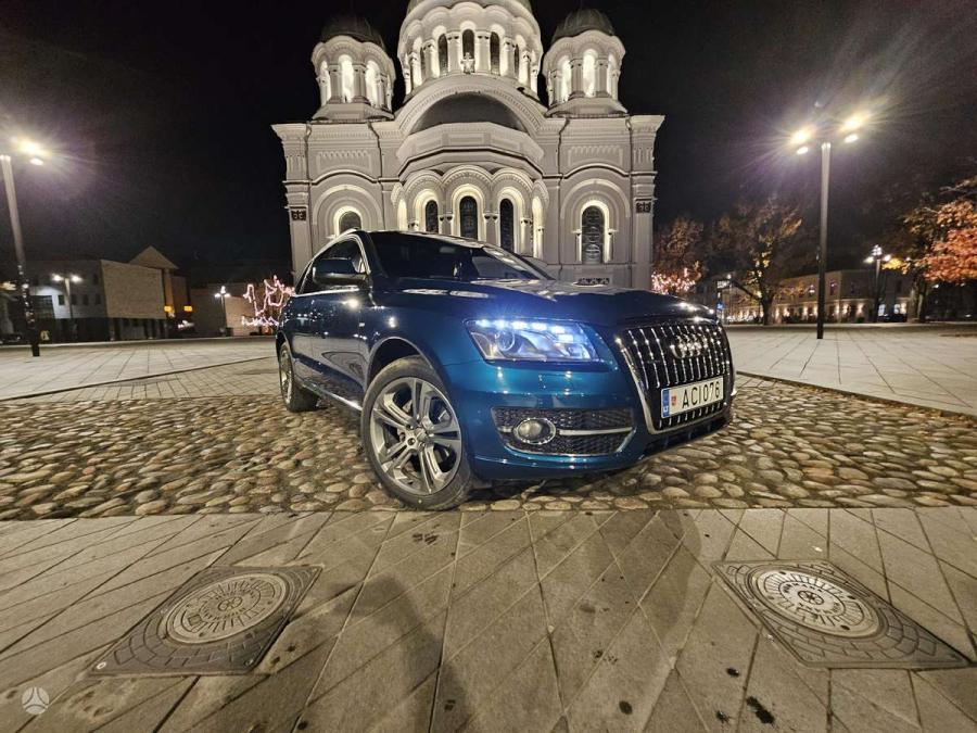 Zils Audi Q5 2013 Kauņa, ar dzinēja tilpumu 2.00 L un nobraukumu 251 tūkst. km par 9999 €, foto 3 vietnē AUTOMOTO.COM.LV