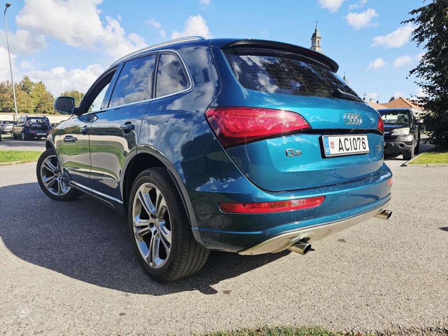 Zils Audi Q5 2013 Kauņa, ar dzinēja tilpumu 2.00 L un nobraukumu 251 tūkst. km par 9999 €, foto 16 vietnē AUTOMOTO.COM.LV