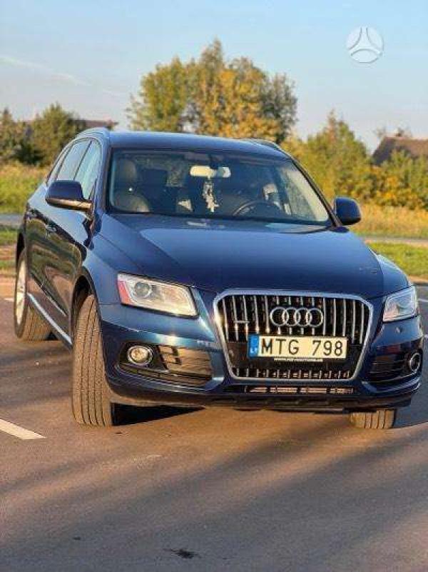 Blue Audi Q5 2013 in Vilnius, with an engine capacity of 1.98 L and mileage of 303 thousand km for 8400 €, photo 2 on AUTOMOTO.COM.LV