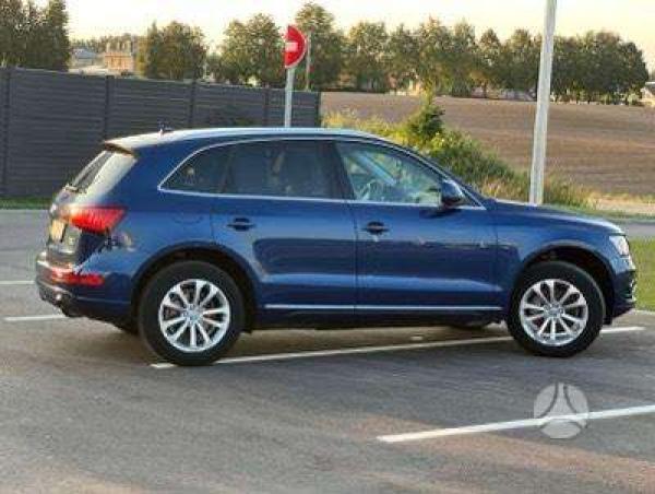 Blue Audi Q5 2013 in Vilnius, with an engine capacity of 1.98 L and mileage of 303 thousand km for 8400 €, photo 4 on AUTOMOTO.COM.LV