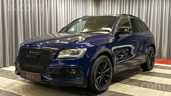 Blue Audi Q5 2013 in Riga, with an engine capacity of 3.00 L and mileage of 330 thousand km for 12990 €, photo 1 on AUTOMOTO.COM.LV