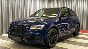 Blue Audi Q5 2013 in Riga, with an engine capacity of 3.00 L and mileage of 330 thousand km for 12990 €, photo  on AUTOMOTO.COM.LV