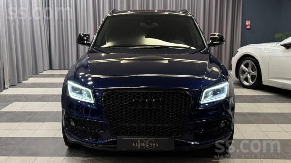 Blue Audi Q5 2013 in Riga, with an engine capacity of 3.00 L and mileage of 330 thousand km for 12990 €, photo 8 on AUTOMOTO.COM.LV